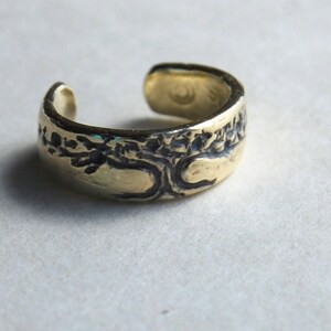 Tree of Life Ear Cuff Gold Non-pierced Cuff, Solid Gold-10k or 14K ...