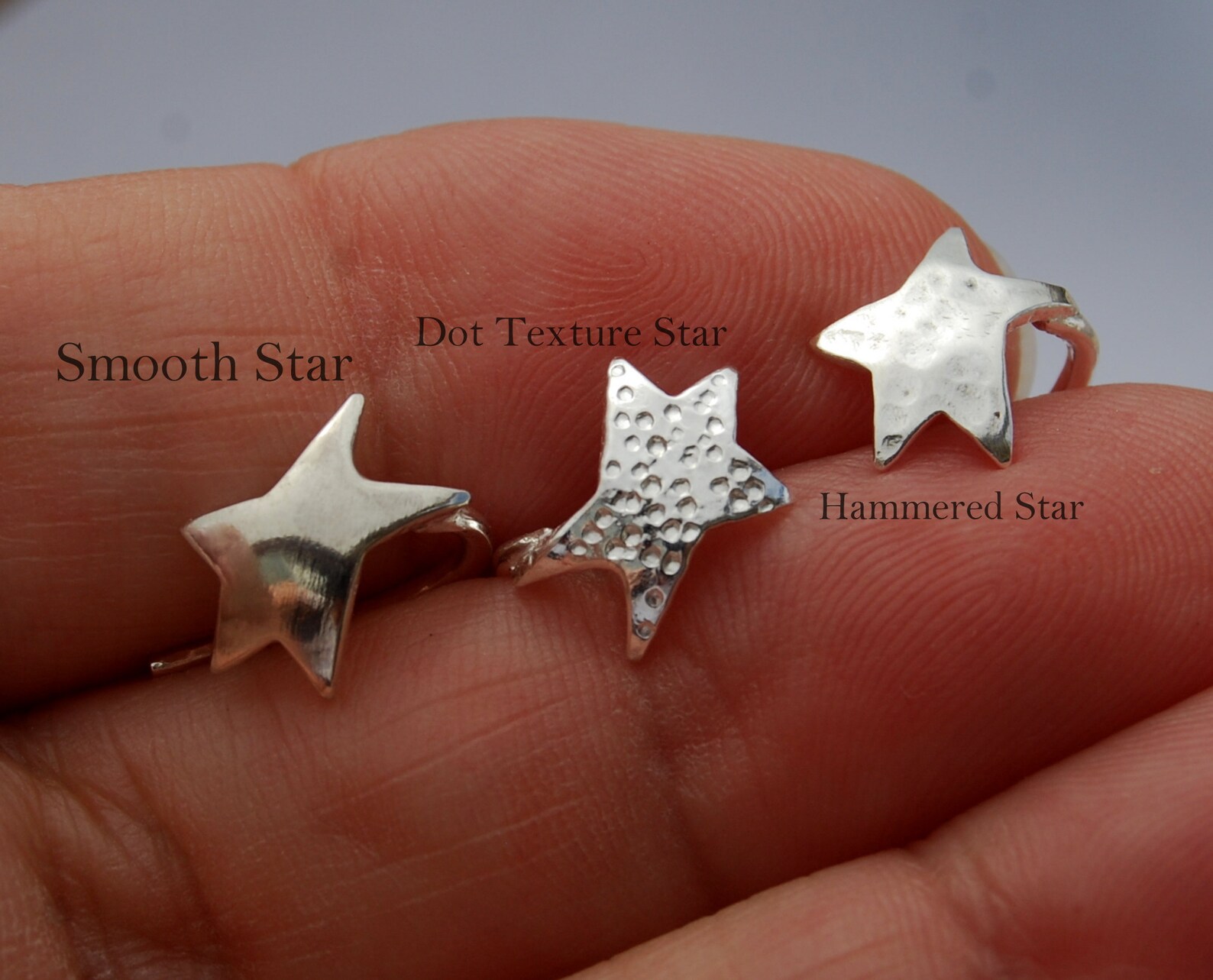 Star Earring Studs 14K Gold, 10K Yellow, Star Earrings, Small Five ...