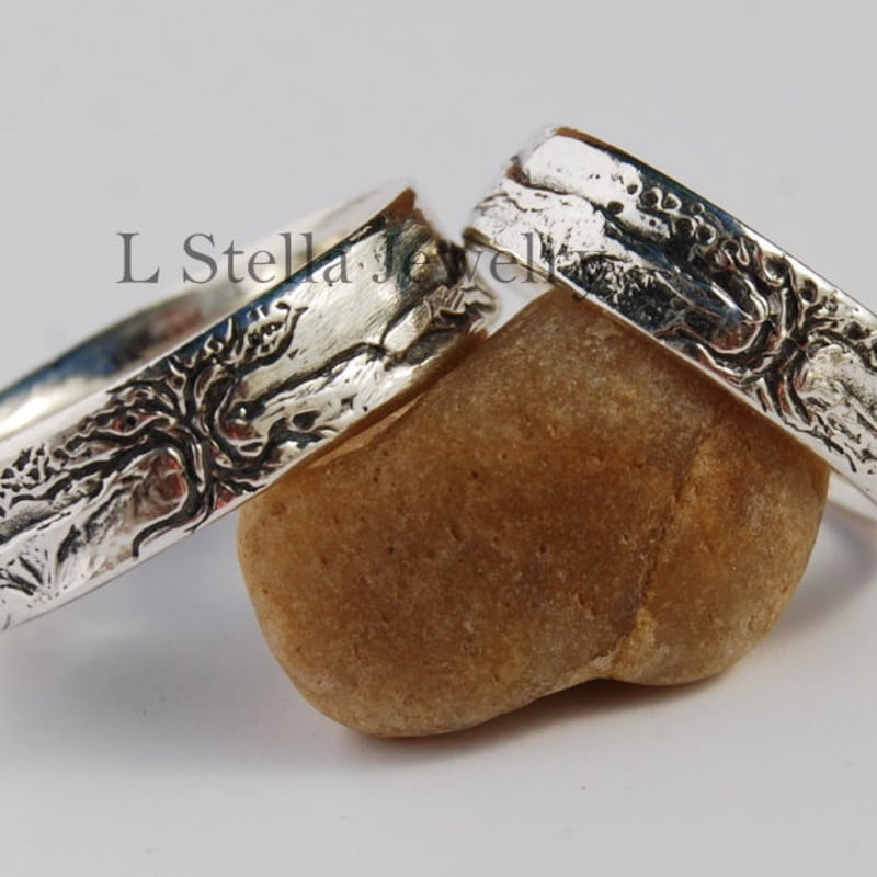 Tree Wedding Ring - Etsy Canada