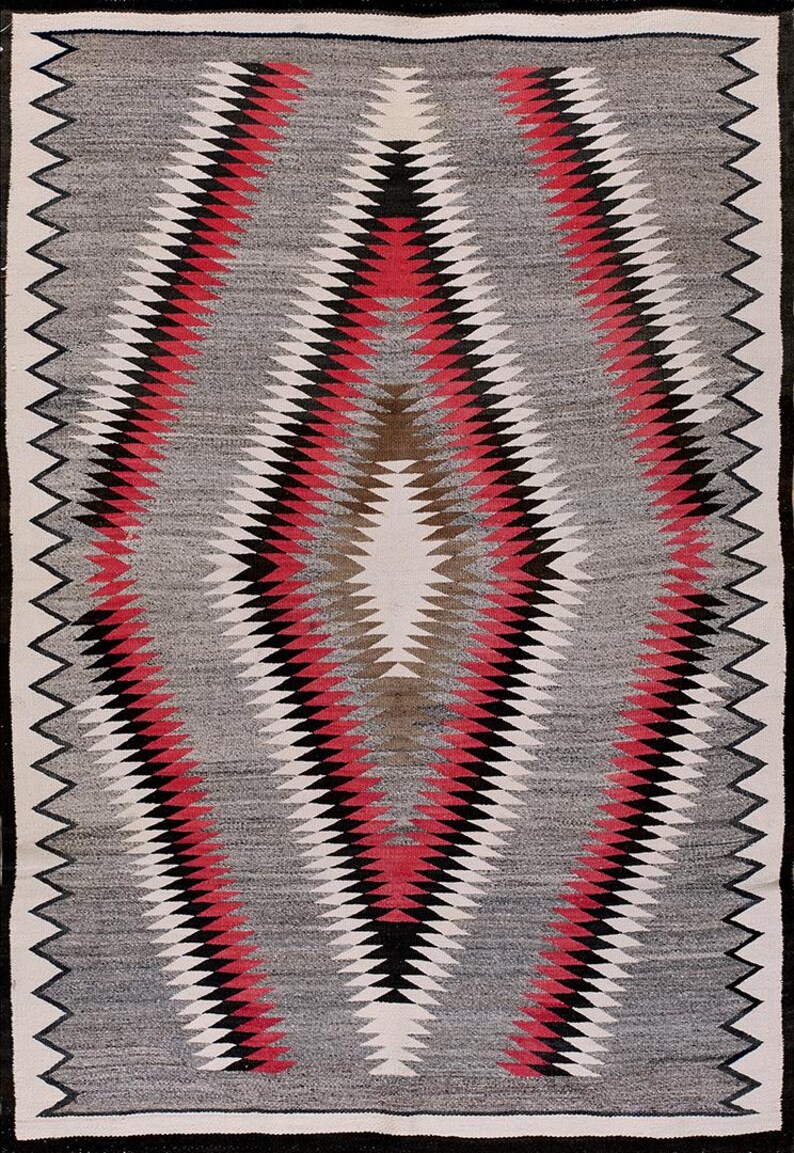 Early 20th Century American Navajo Carpet - Etsy