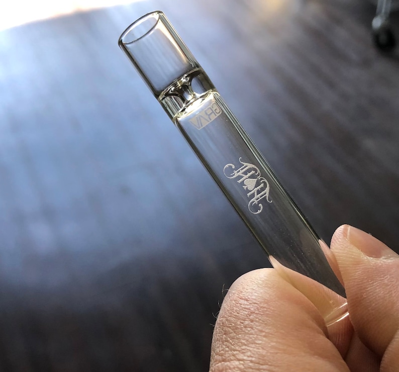 GRAV (5 Pack) Custom Tasters - Handmade Glass W/ Laser Etched Designs ...