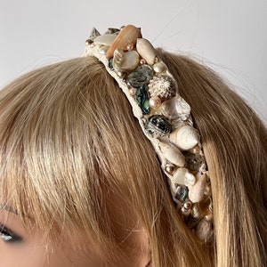 Seashell Headband, Beach Wedding Hair Band, Beach Coastal Hair ...