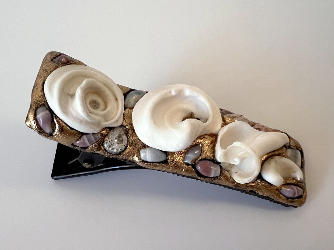 Beach Hair Clip Seashell Hair Grip Beach Wedding Hair - Etsy