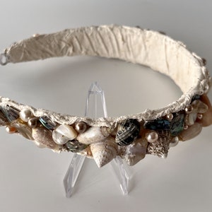 Seashell Headband, Beach Wedding Hair Band, Beach Coastal Hair ...