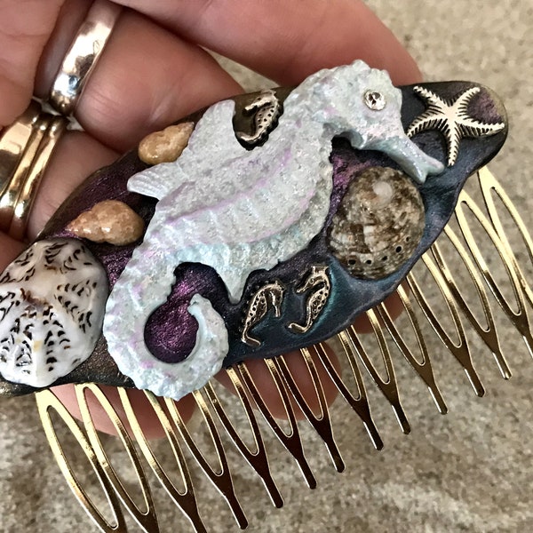 Sea Shell Comb - Etsy