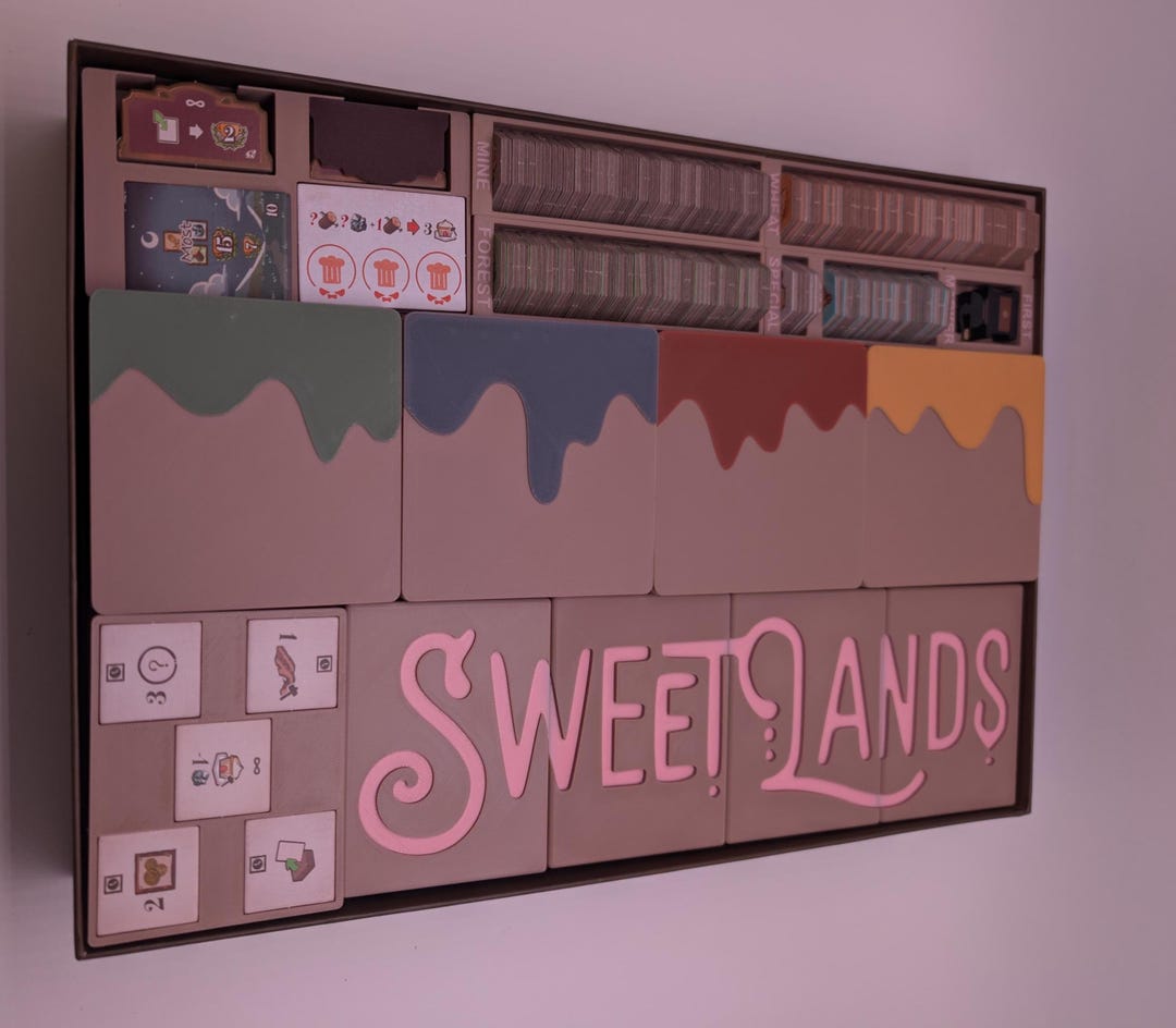 Sweet Lands Ultimate Organiser KS & RETAIL Edition! STL Files Only! - Etsy