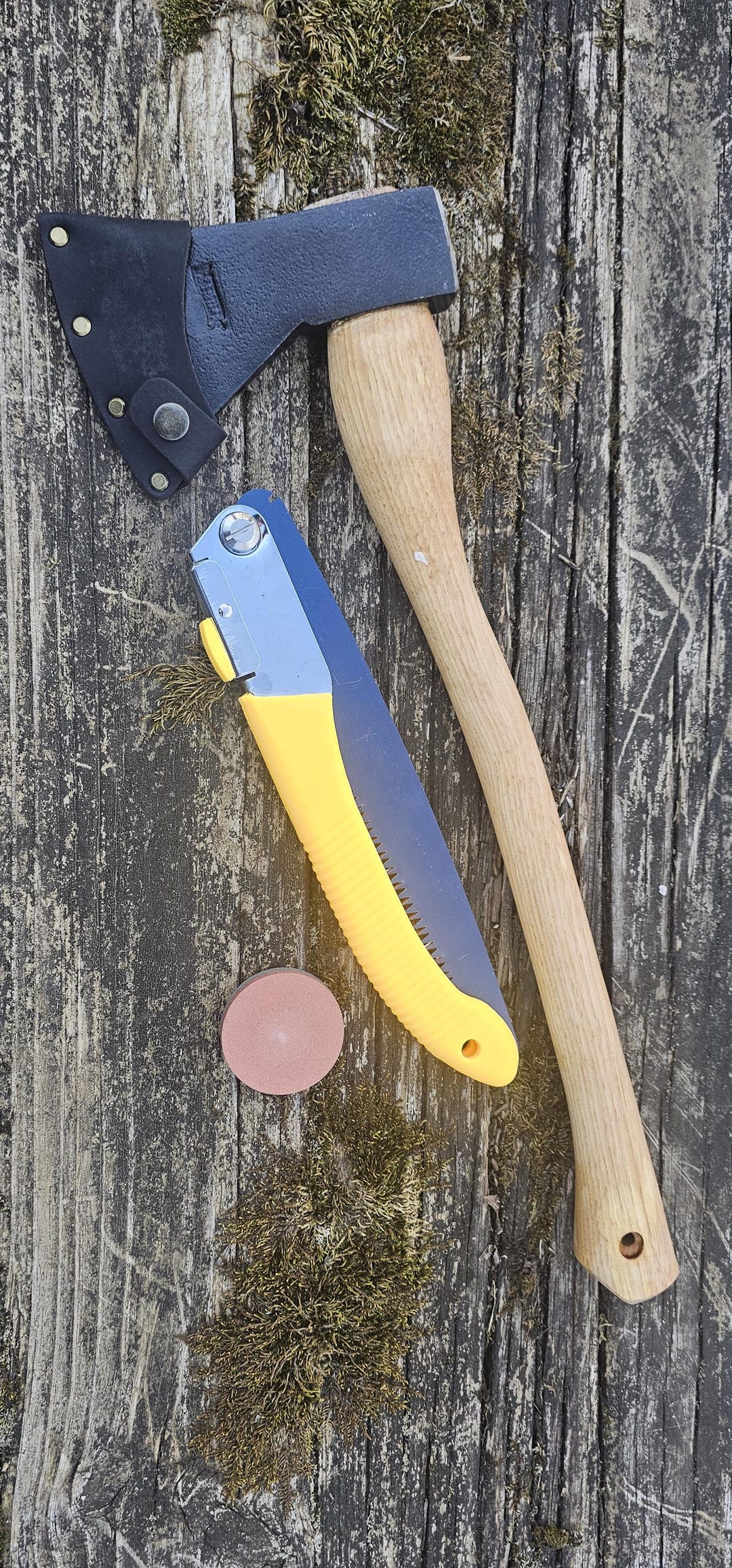 Ax Sling Tool Kit | Waxed Canvas Sling With Axe, Saw, and Puck ...