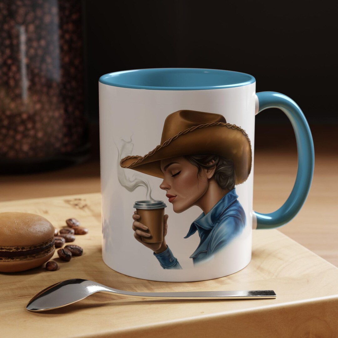 Cowboy Hat Coffee Mug Rustic Western Charm for Coffee Lovers Perfect ...