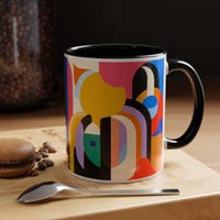 Handcrafted Watercolor Floral Ceramic 11oz Mug Design #2 - Unique ...