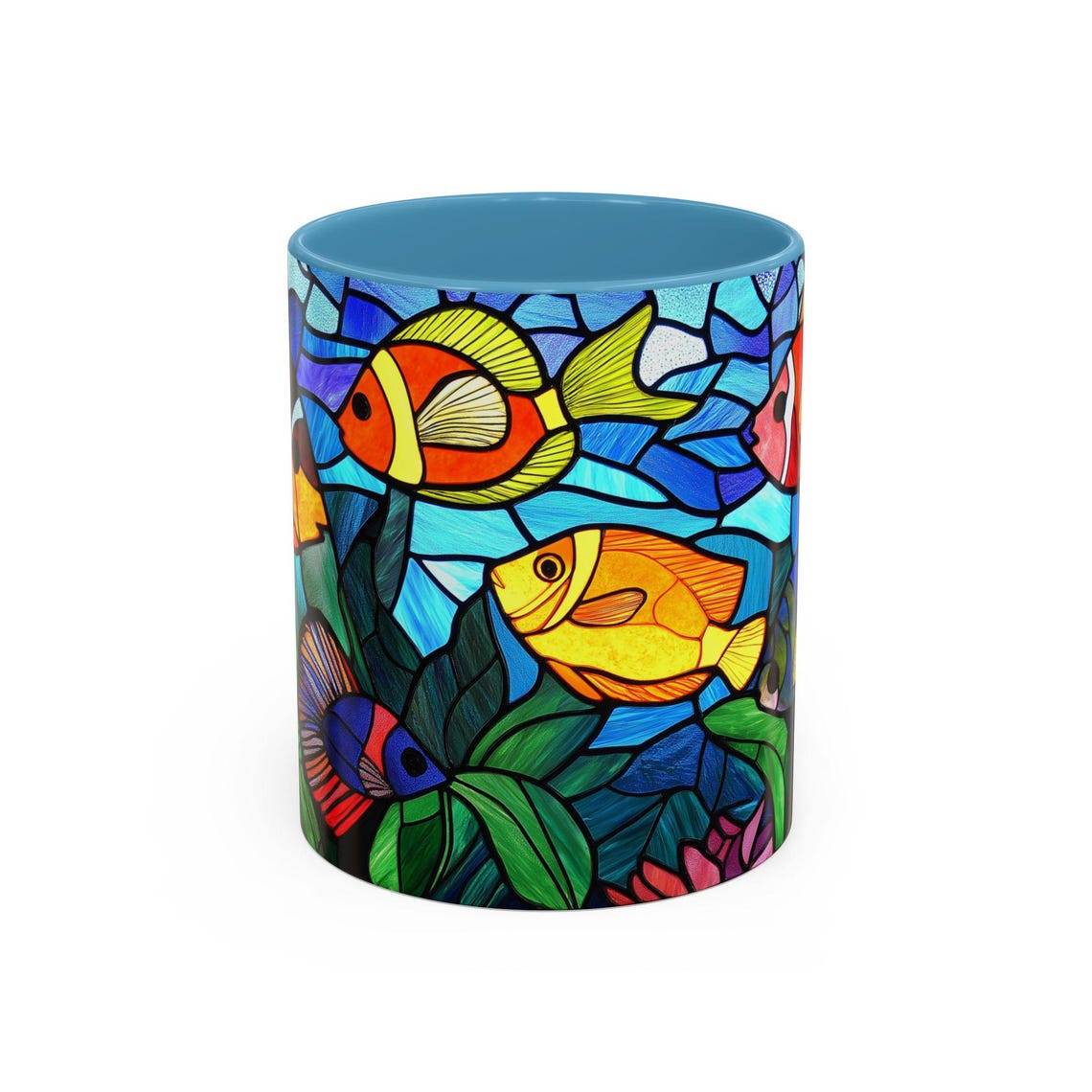 Vibrant Fish Coffee Mug Gift for Fish Lovers Gift for Birthdays Ocean ...