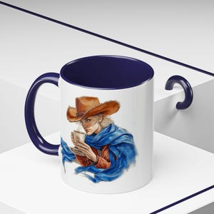 Rustic Western Coffee Mug Cowboy Horse Lover Gift Vintage Style Unique ...