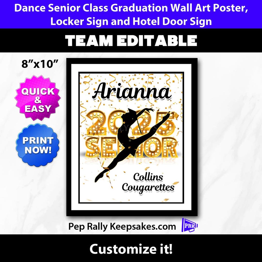 2026 Dance Locker Sign, Hotel Door Sign and Wall Art Poster to ...