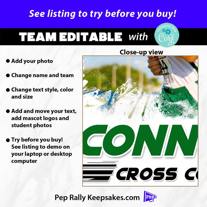 Cross Country Locker Sign, Hotel Door Sign and Wall Art Poster With ...