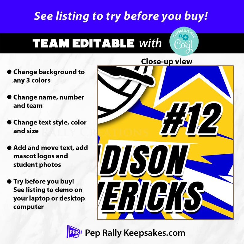 Volleyball Locker Sign, Door Sign and Wall Art Poster With Star to ...