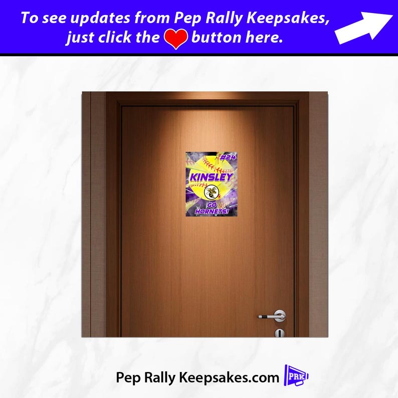 Softball Locker Sign, Door Sign & Wall Art Poster With Broken Glass to ...