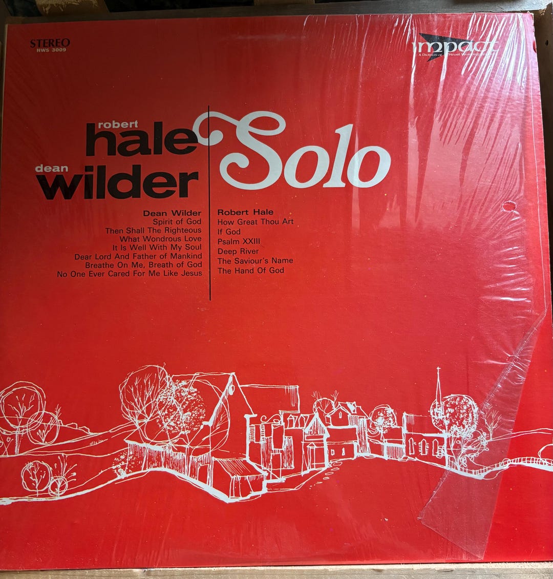 Gospel Album by Robert Hale and Dean Wilder - Etsy