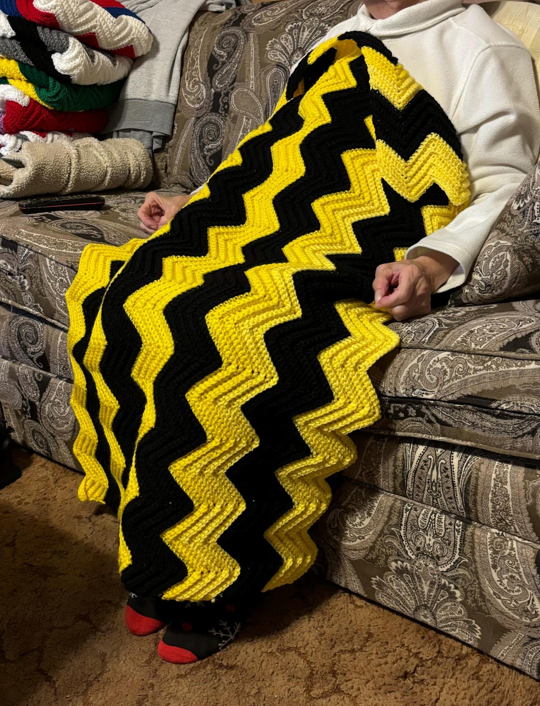 Crocheted Lap Throws - Etsy