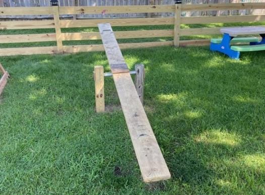 D.I.Y Seesaw/teeter Totter - Etsy