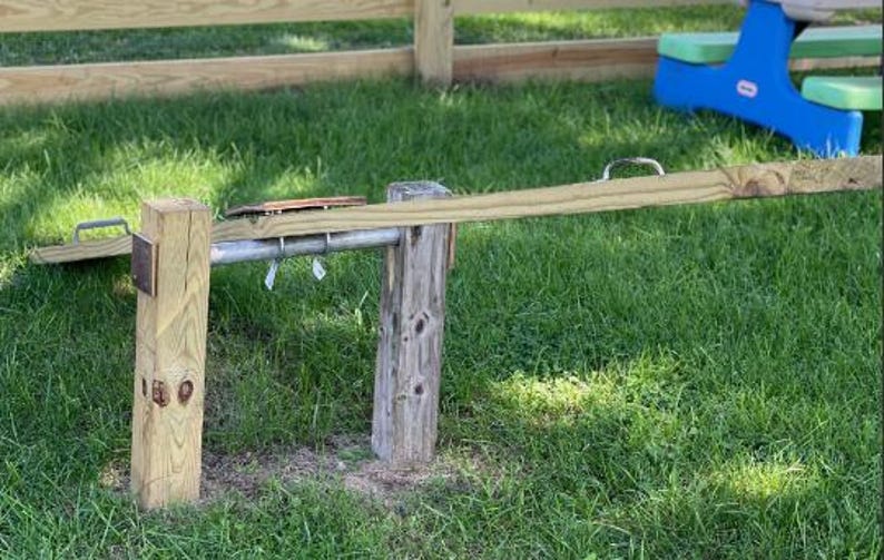 D.I.Y Seesaw/teeter Totter - Etsy