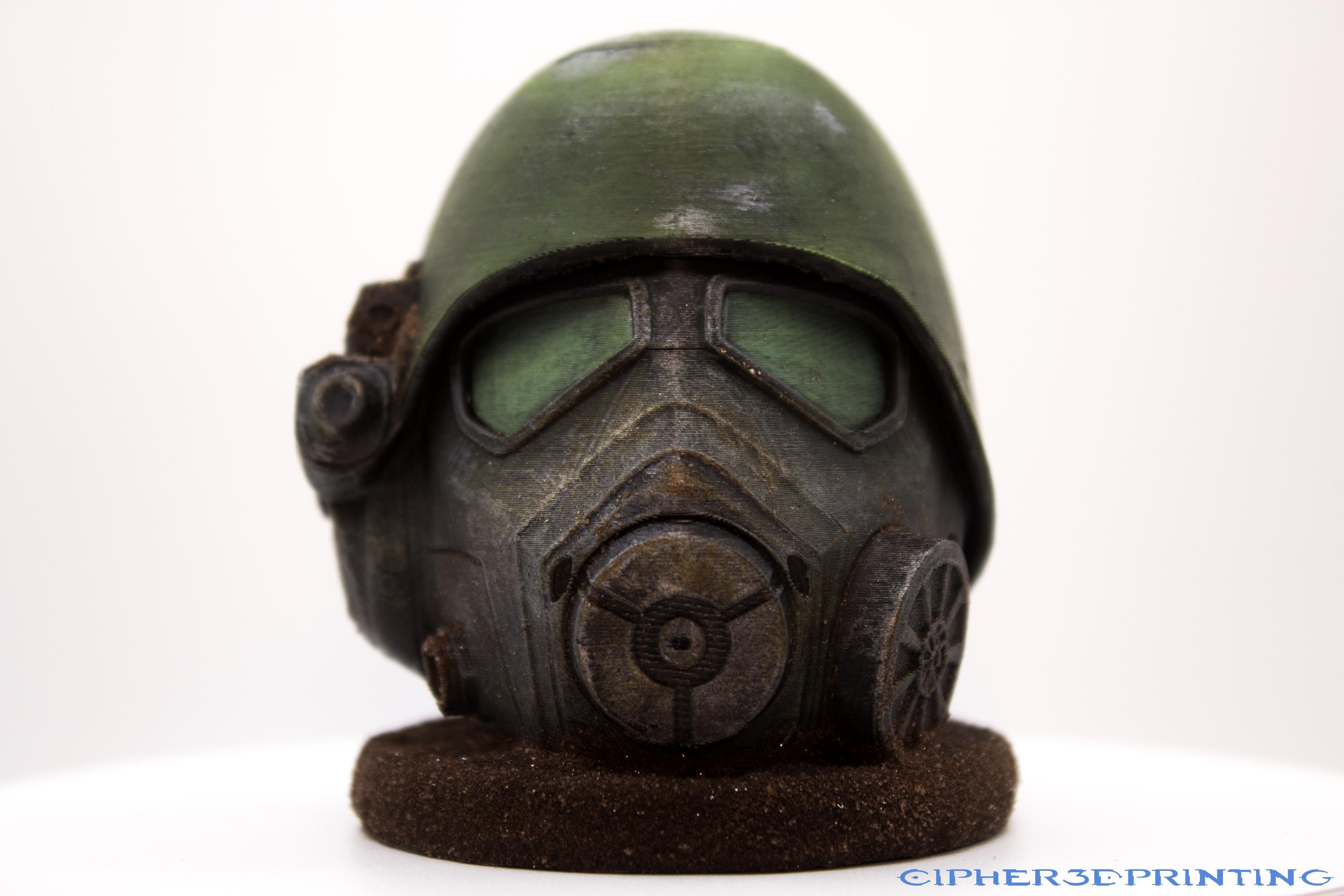 Fallout New Vegas Desert Ranger Helmet Miniature – 3D Printed Hand ...