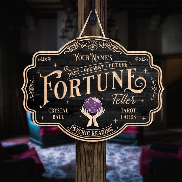Fortune Teller Sign - Etsy