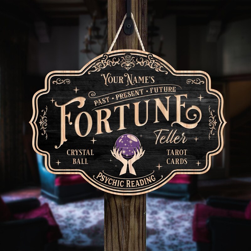 Fortune Teller Sign - Etsy