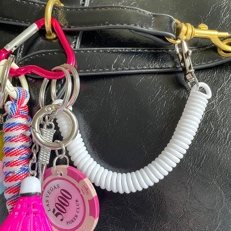 Chip Heart Rope Bag Charms,purse Bag Keychain Accessories,gift for Her ...