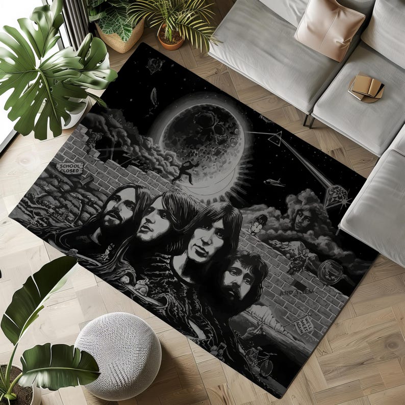 Pink Floyd Roger Waters Collector's Rug - Iconic Retro Music Carpet ...