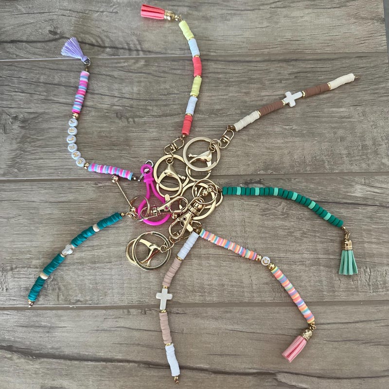 Clay Keychain - Etsy