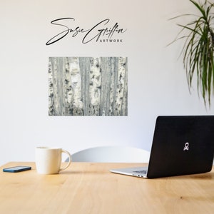 Scars, Characters With Courage Birch Trees Canvas Reproduction - Etsy
