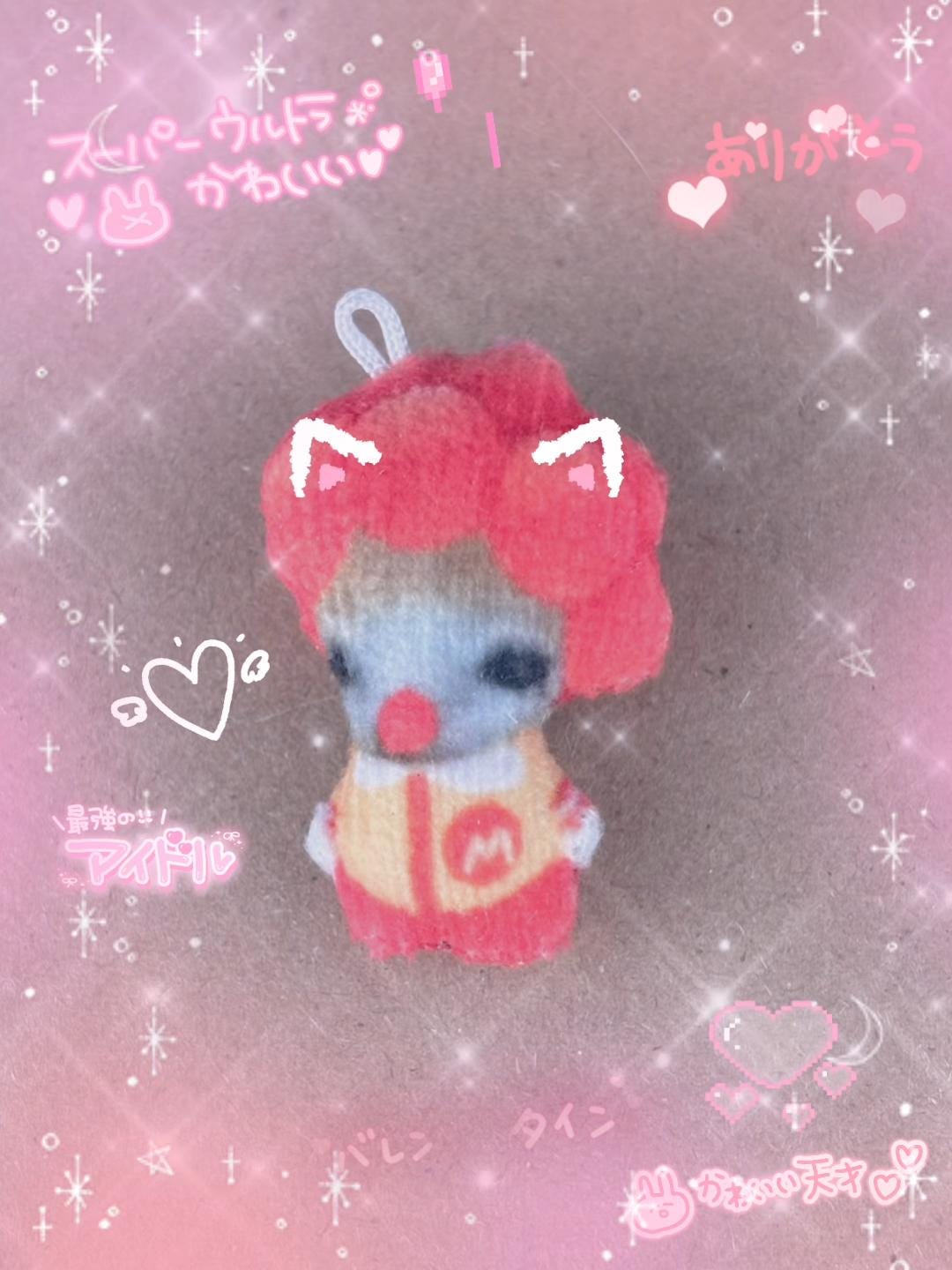 Happy Cat Memes Plush Cute Mini Keychain Banana Cat Avocado Cat Tempura ...