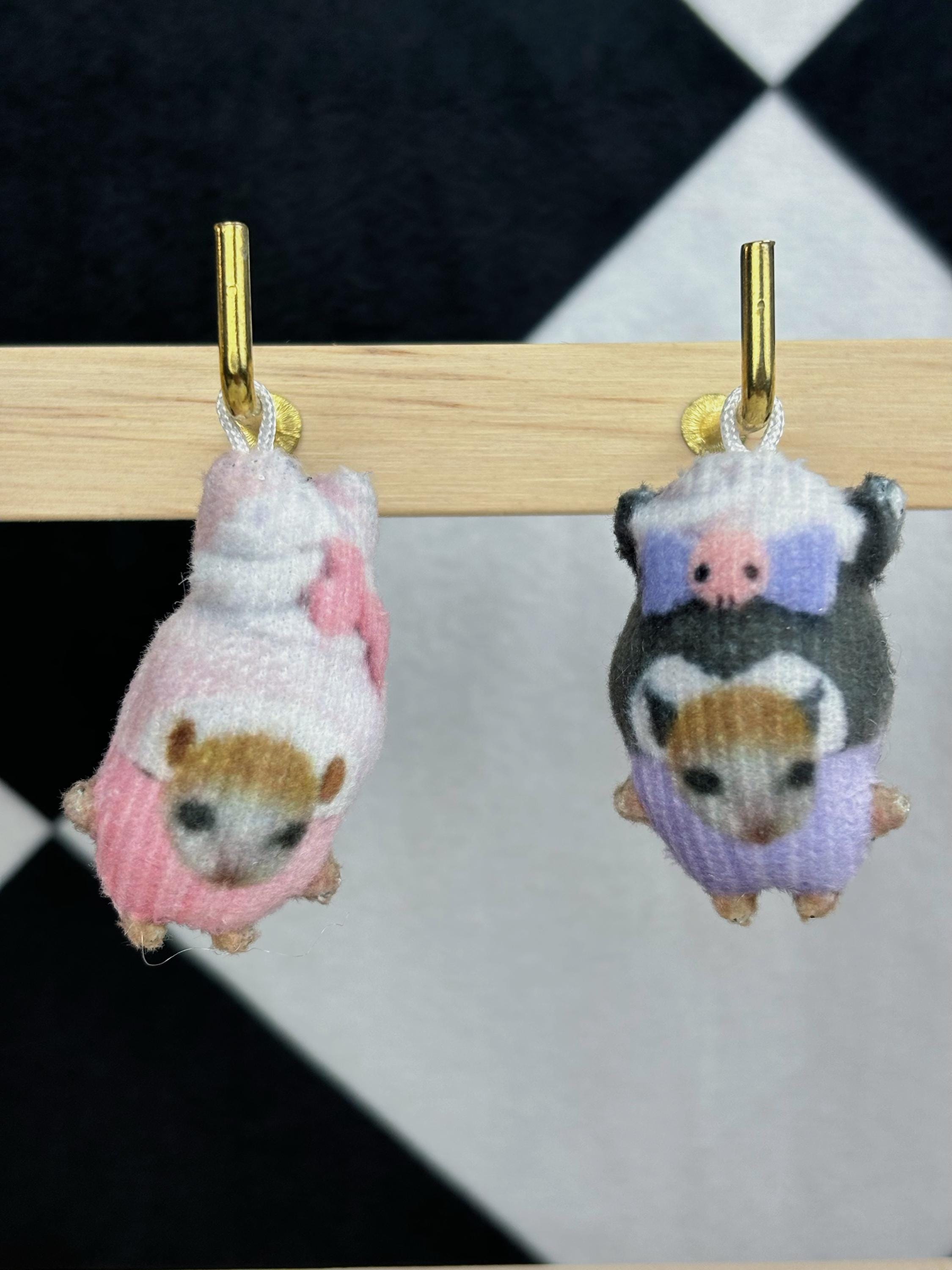 Happy Cat Memes Plush Cute Mini Keychain Banana Cat Avocado Cat Tempura ...