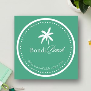 Bondi Beach - Swim and Surf Club Logo - Etsy