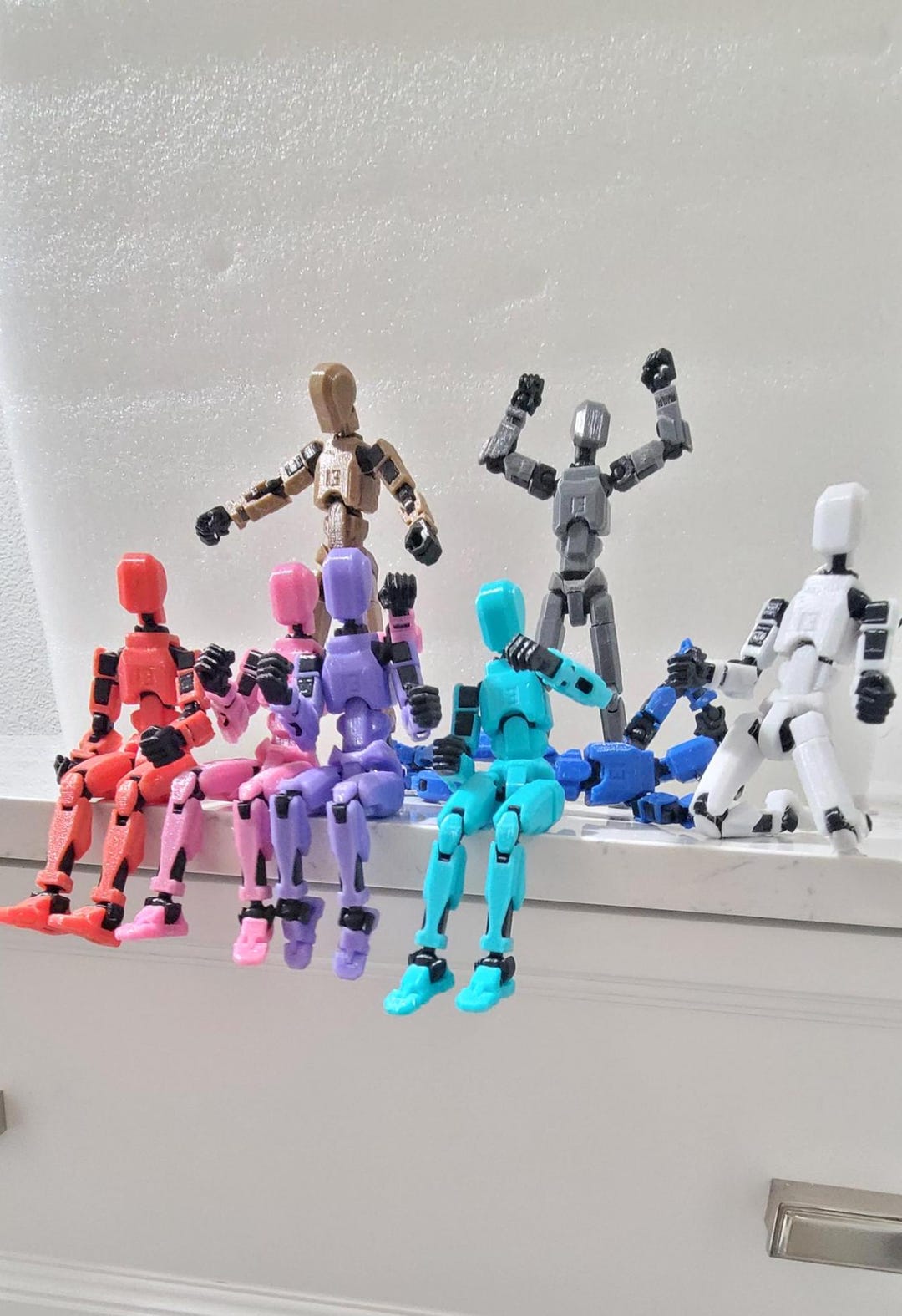 Stress-relieving Fidget Enlarged Dummy 13 With Pivoting Joints. Perfect ...