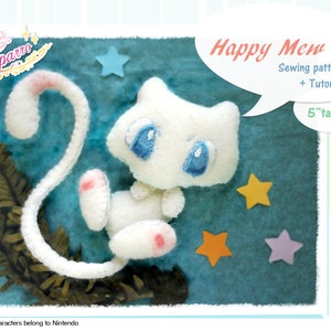 PDF Sewing Pattern + Instructions - Happy Mew - DIY - Etsy