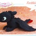 PDF Sewing Pattern Instructions Beanie Toothless DIY | Etsy