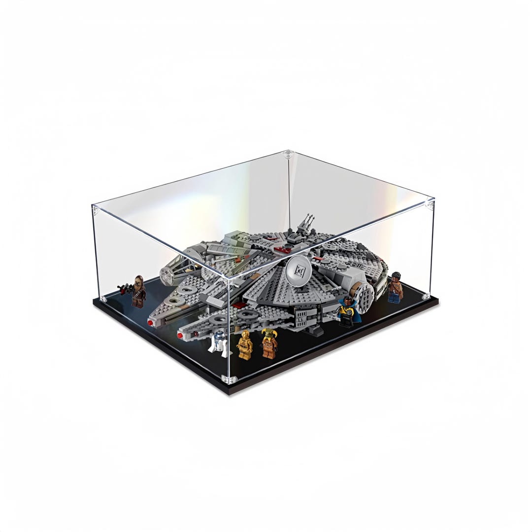 Acrylic Display Case for LEGO® Millennium Falcon™ 75257 - Etsy
