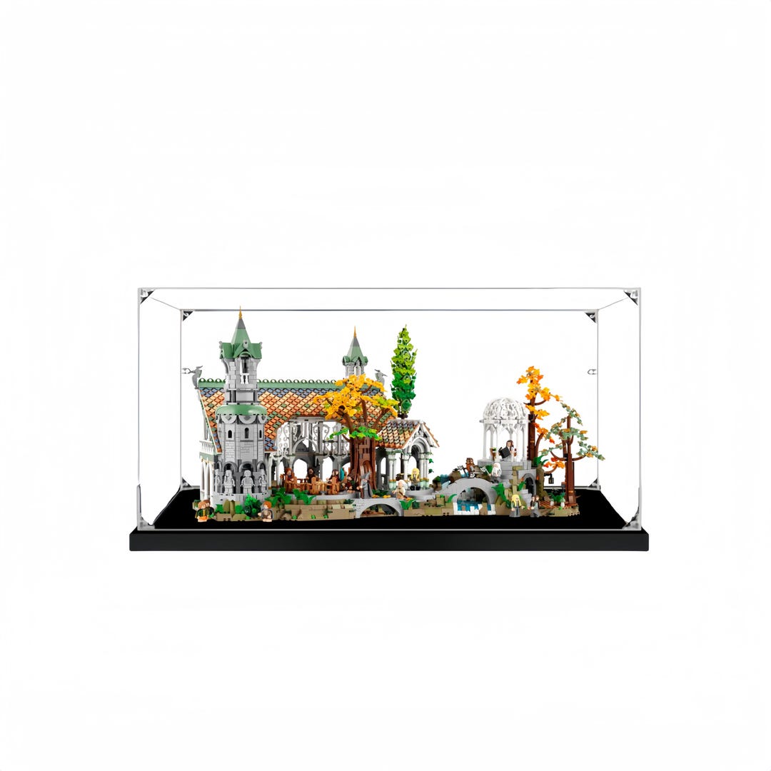 Acrylic Display Case for Lego the Lord of the RINGS: RIVENDELL™ 10316 ...