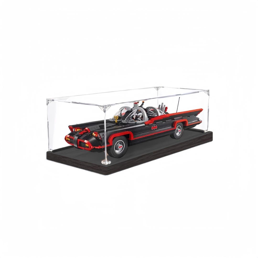 Acrylic Display Case for LEGO Batman™: the Classic TV Series Batmobile ...