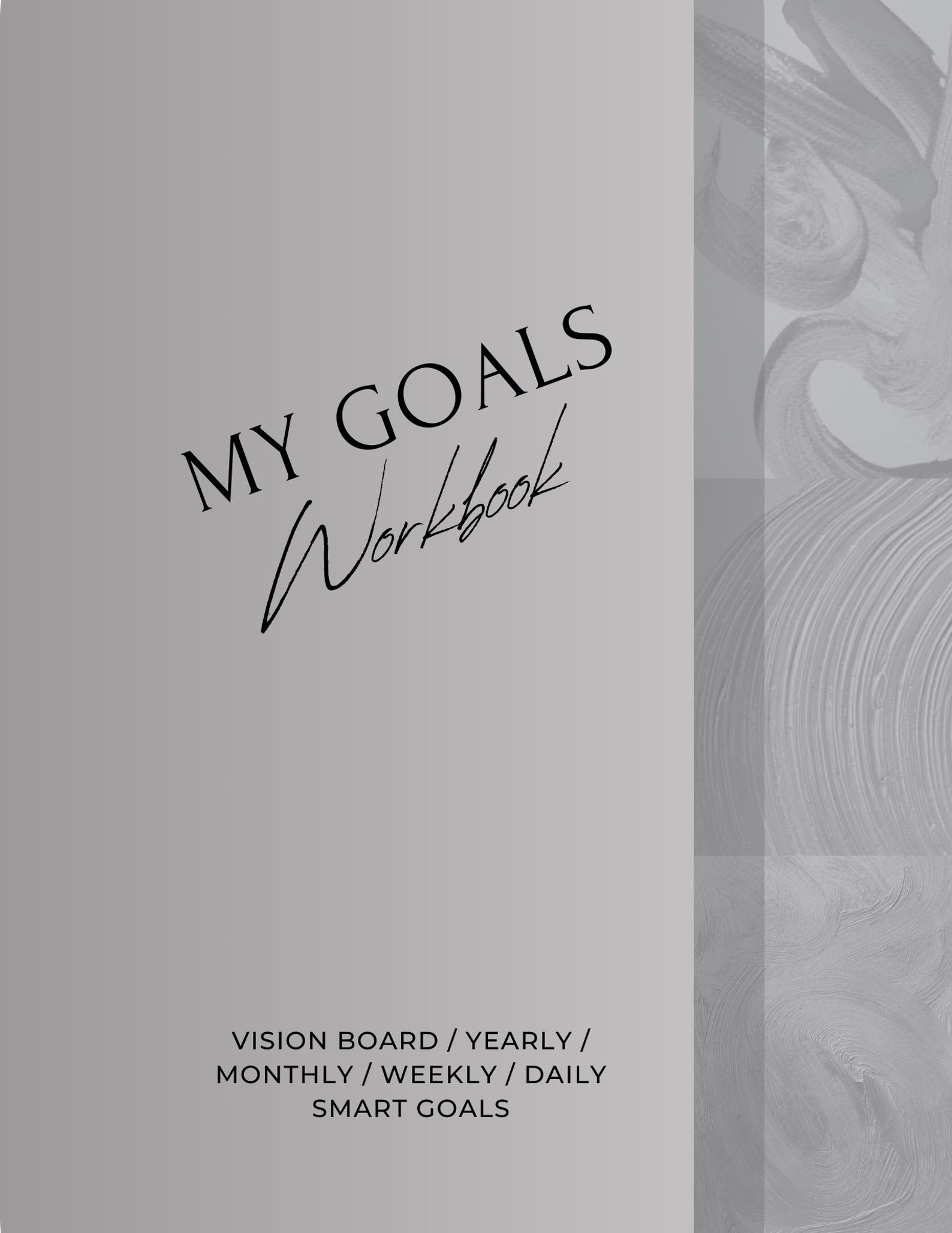 My Goals Workbook - Etsy
