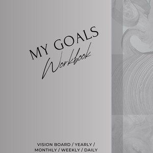 My Goals Workbook - Etsy