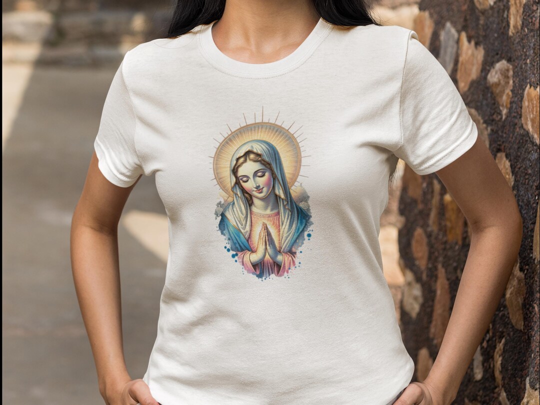 The Immaculate Conception of Mary Women's T-shirt | Mother of Jesus Tee ...