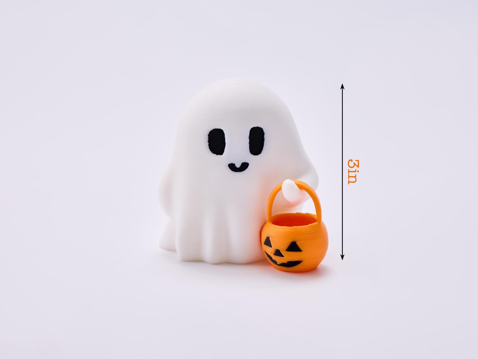 Tiny Trick or Treat Ghost-3d Printed Halloween Ghost-halloween ...