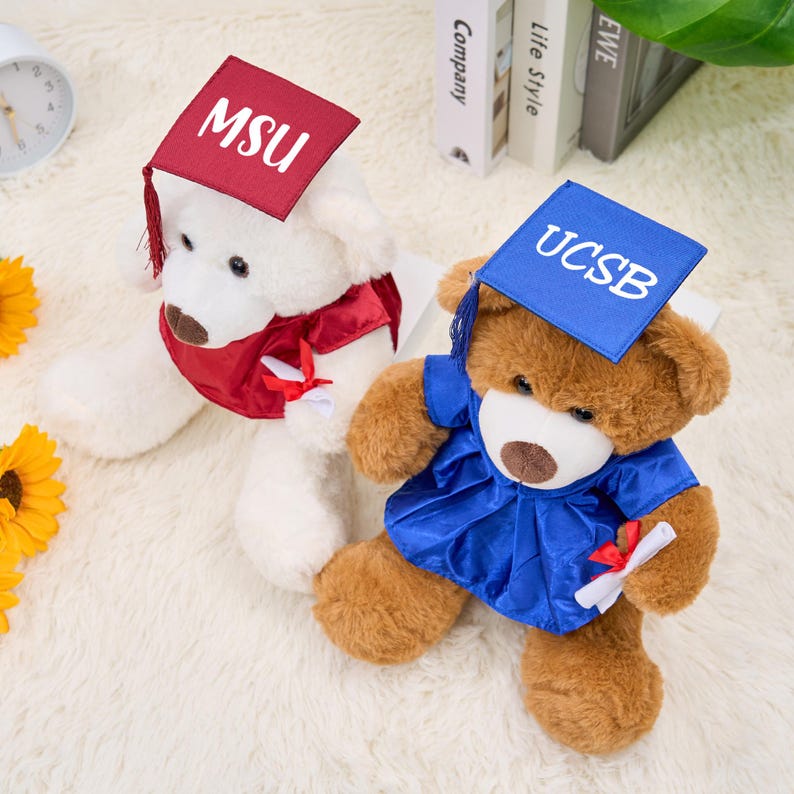 Custom Graduation Teddy Bear 2026 Graduation Gifts Gifts for Graduates ...