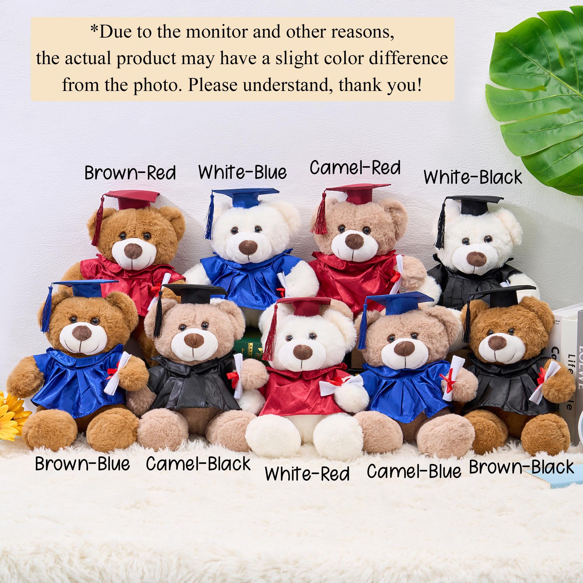 Custom Graduation Teddy Bear 2026 Graduation Gifts Gifts for Graduates ...