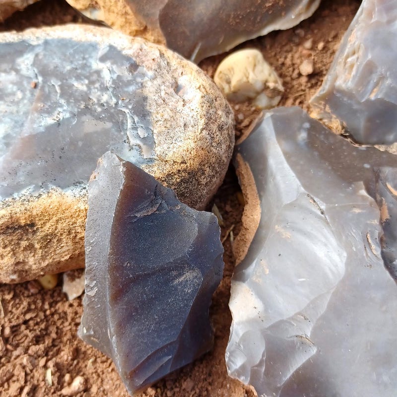 Natural Flint Arrowheads - Etsy