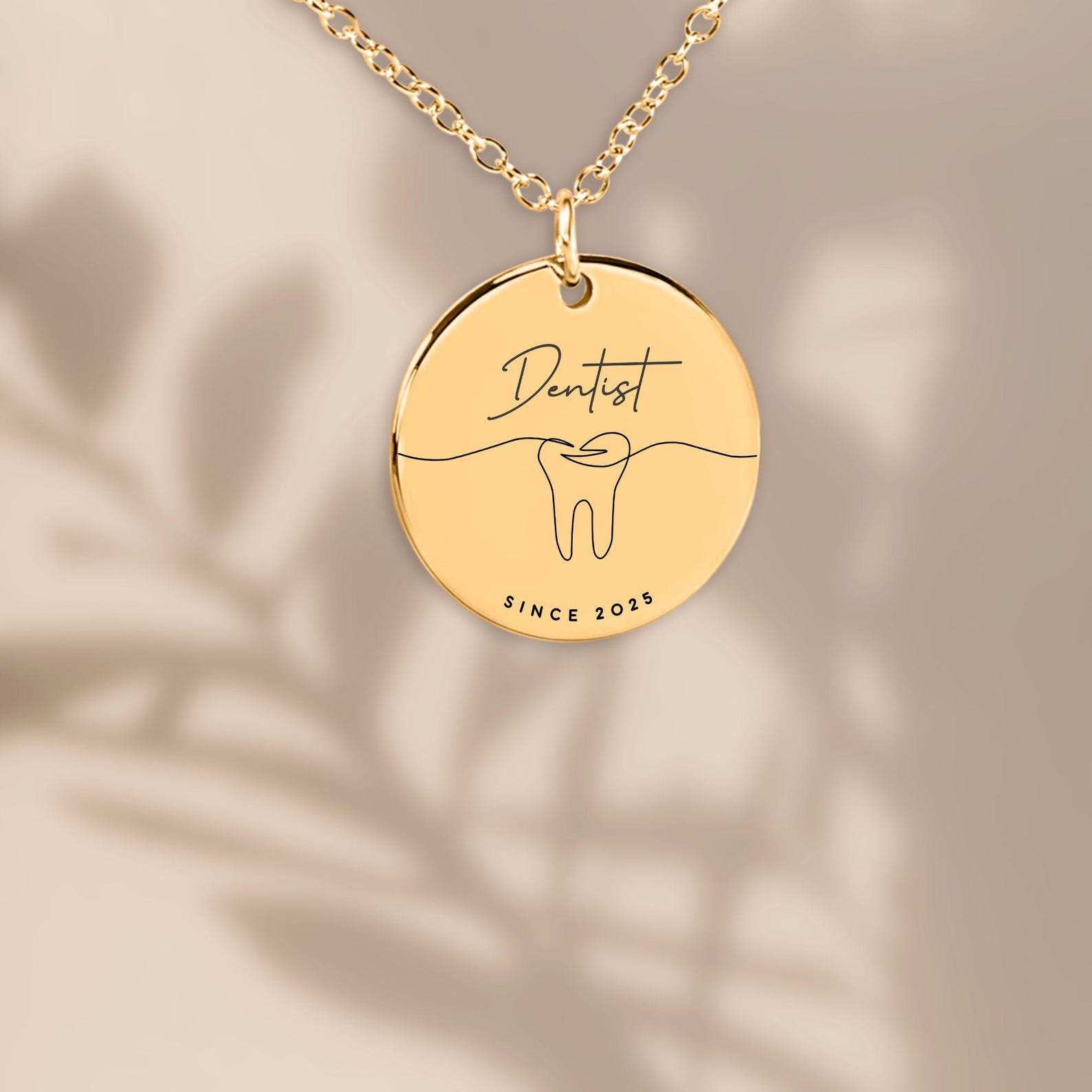 Dentist Graduation Gift Necklace Dental Student Graduation Personalized ...