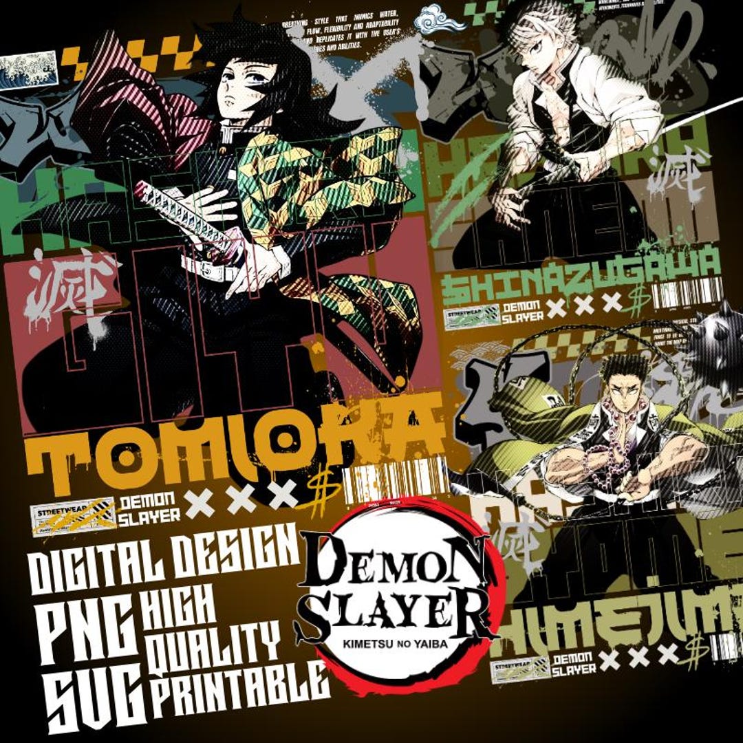 Demon Slayer Hashira Bundle | 9-in-1 Sanemi, Giyu, Gyomei-inspired ...