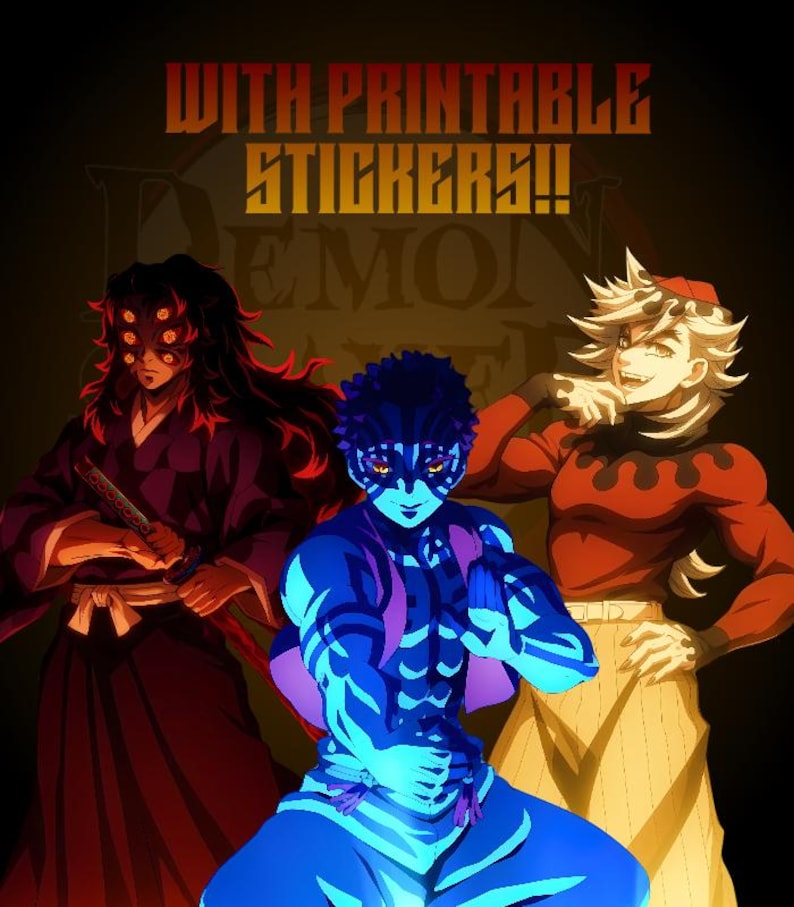 Demon Slayer Upper Moons Bundle | 6-in-1 Akaza, Doma and Kokushibo ...