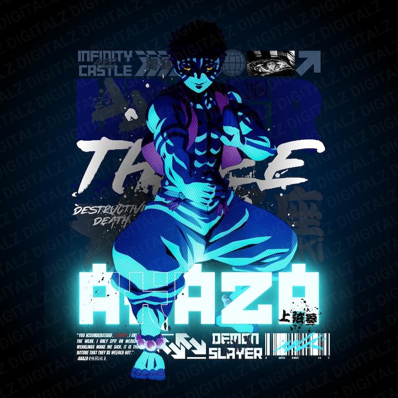 Demon Slayer Upper Moons Bundle | 6-in-1 Akaza, Doma and Kokushibo ...